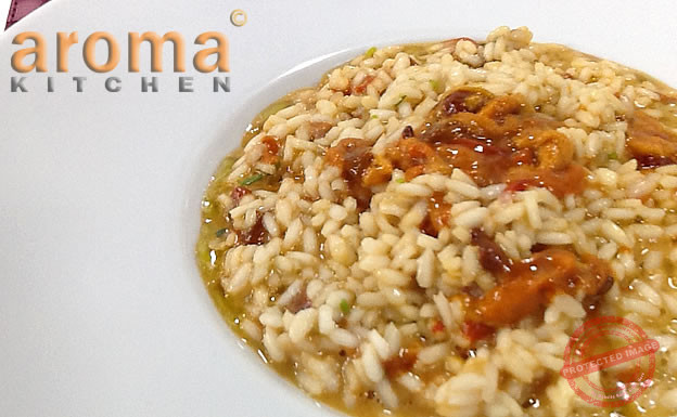 Risotto with sea-urchins - Aceline